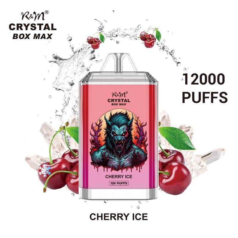 UK Germany Factory Original 12000 Puffs Rechargeable Randm Crystal Box ...