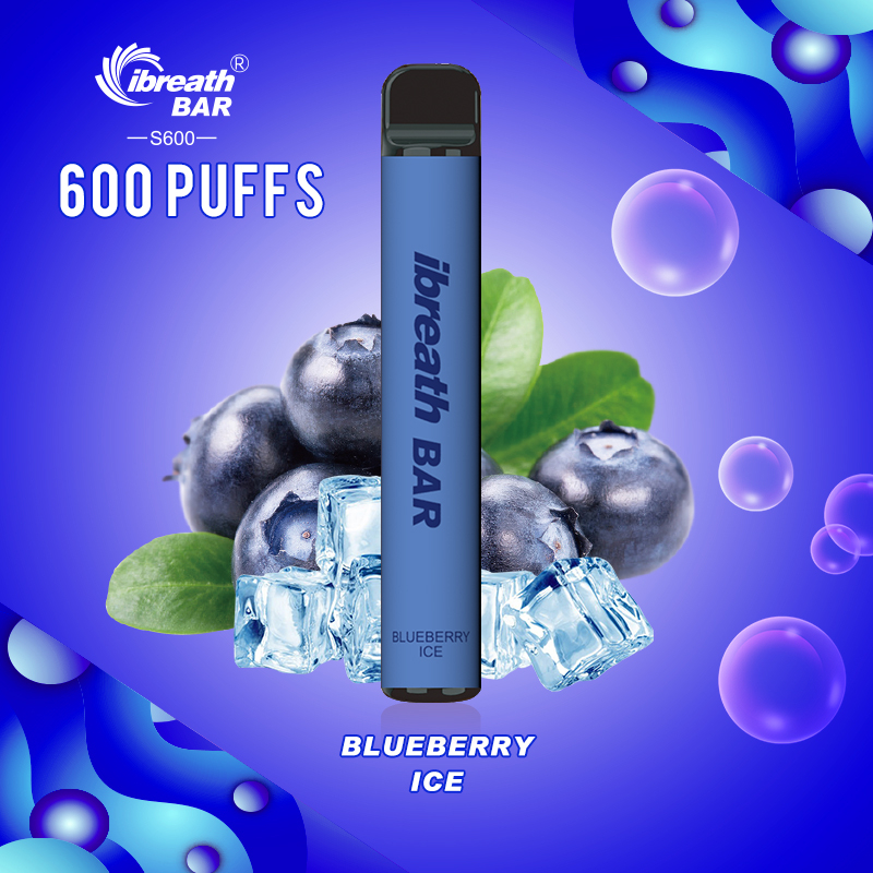 Ibreath Bar S600 Wholesale Factory UK Vape Custom 600 Puffs Pen Style E ...