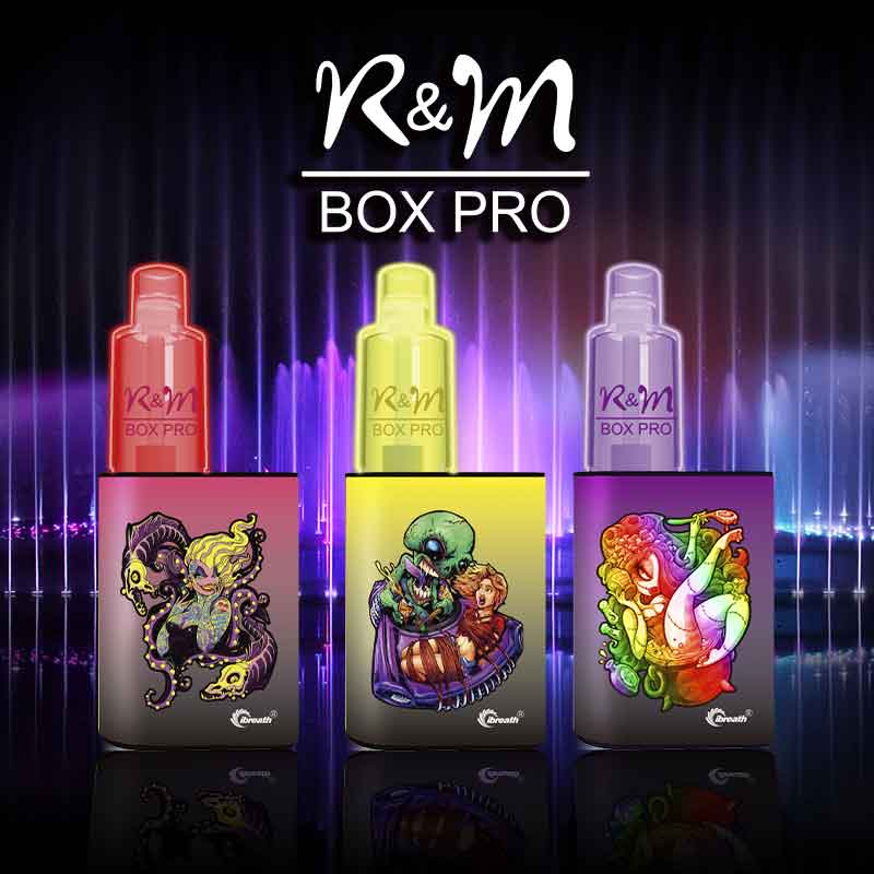 R&M BOX PRO 6000 Puffs Disposable Vape Manufacturer from China ...