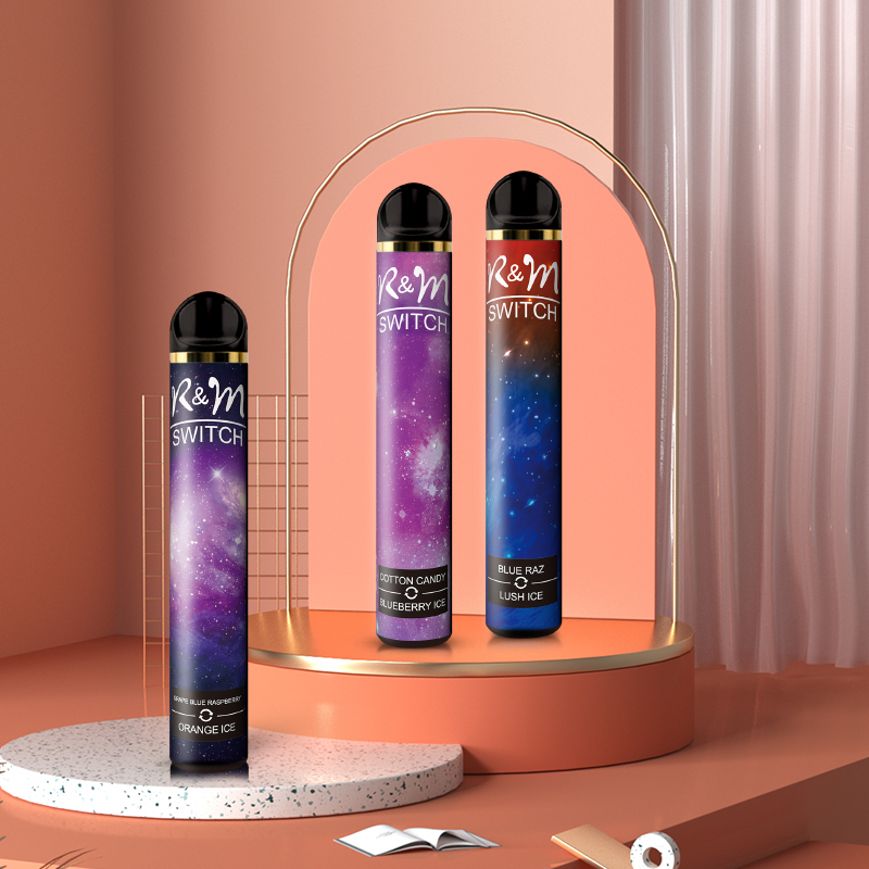 R&M SWITCH(Double Flavors) 2000 Puffs Fume Vape | Grape blue raspberry ...