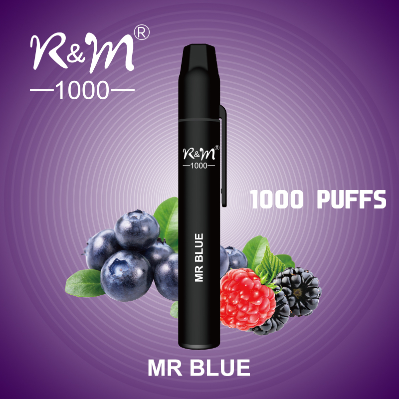 R&M 1000 America Original Mesh Coil Customize Brand Disposable Vape ...