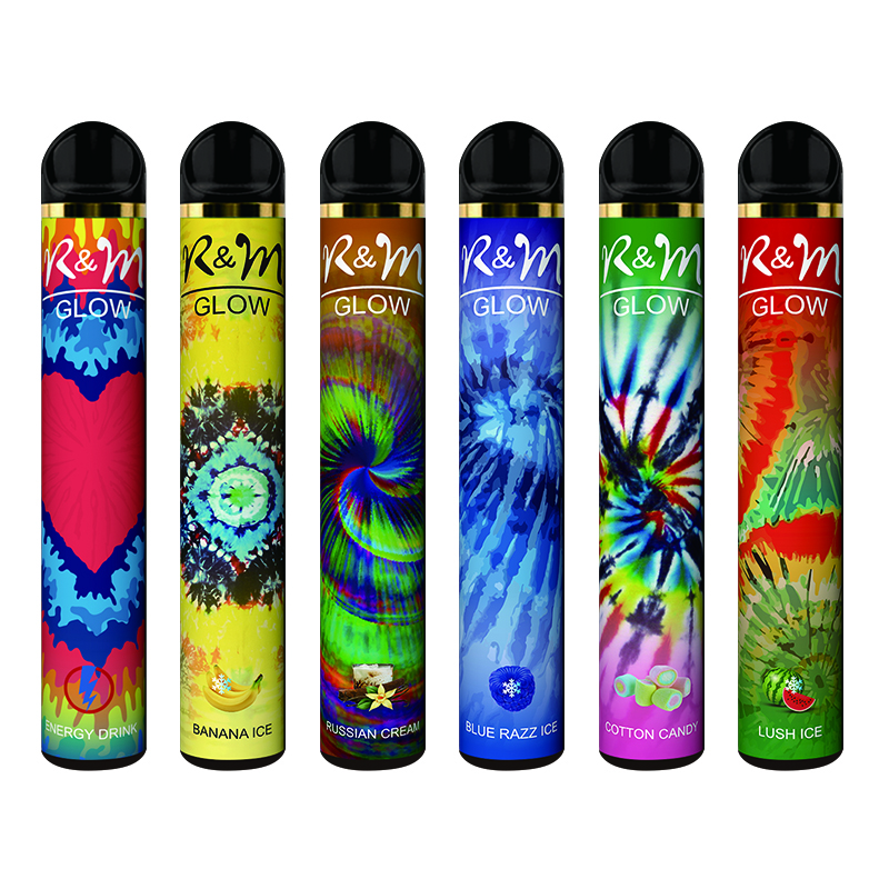 R&M GLOW 2800 Puffs Vape Pen |Blue razz ice from China manufacturer - R ...