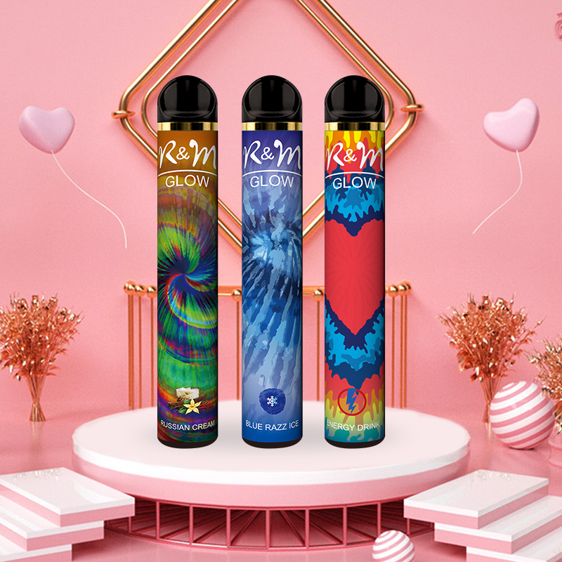 R&M GLOW 2800 Puffs Plus battery vape | Russian cream from China ...